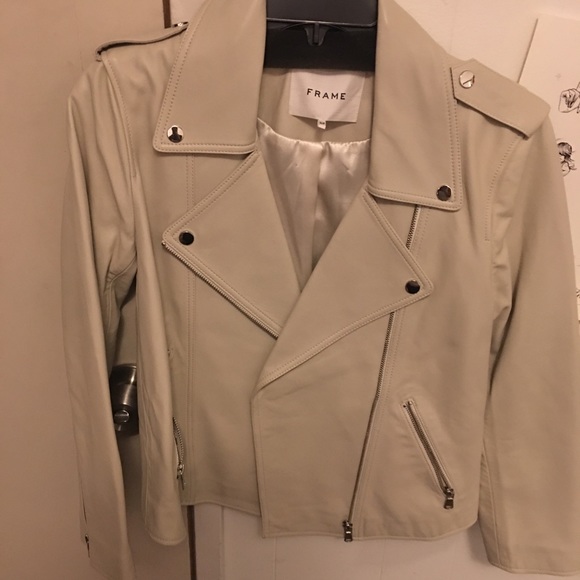 Frame Denim | Jackets & Coats | Frame Leather Jacket | Poshmark